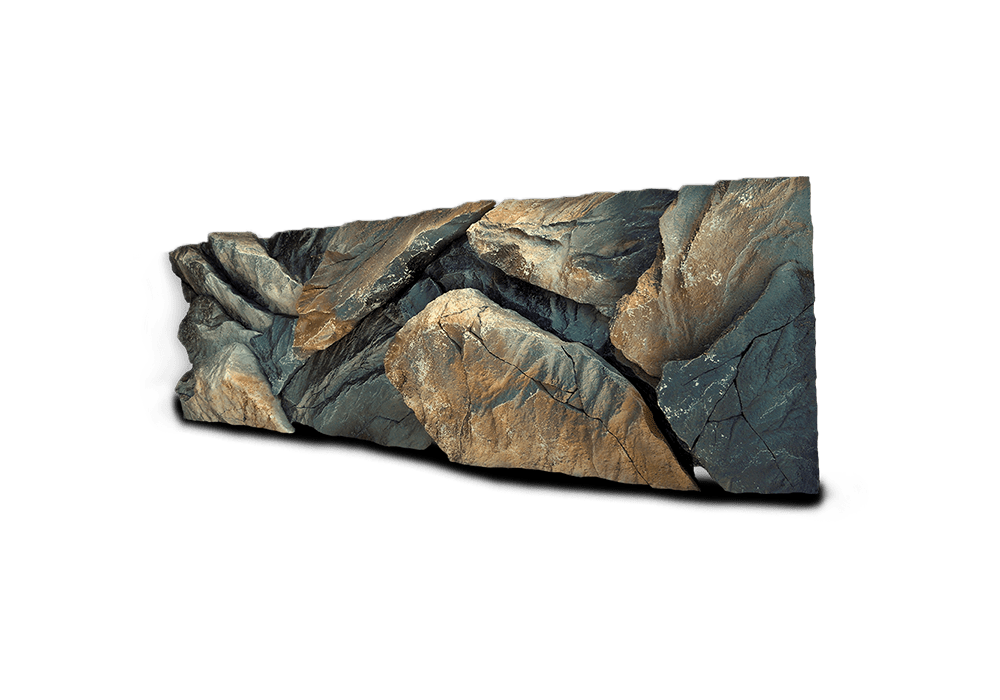 A 32 - Classic Rocky Background | Aquadecor LLC